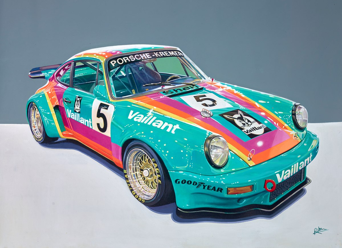 1975 Porsche 911 Carrera RSR Vaillant | Roz Wilson – Clarendon Fine Art