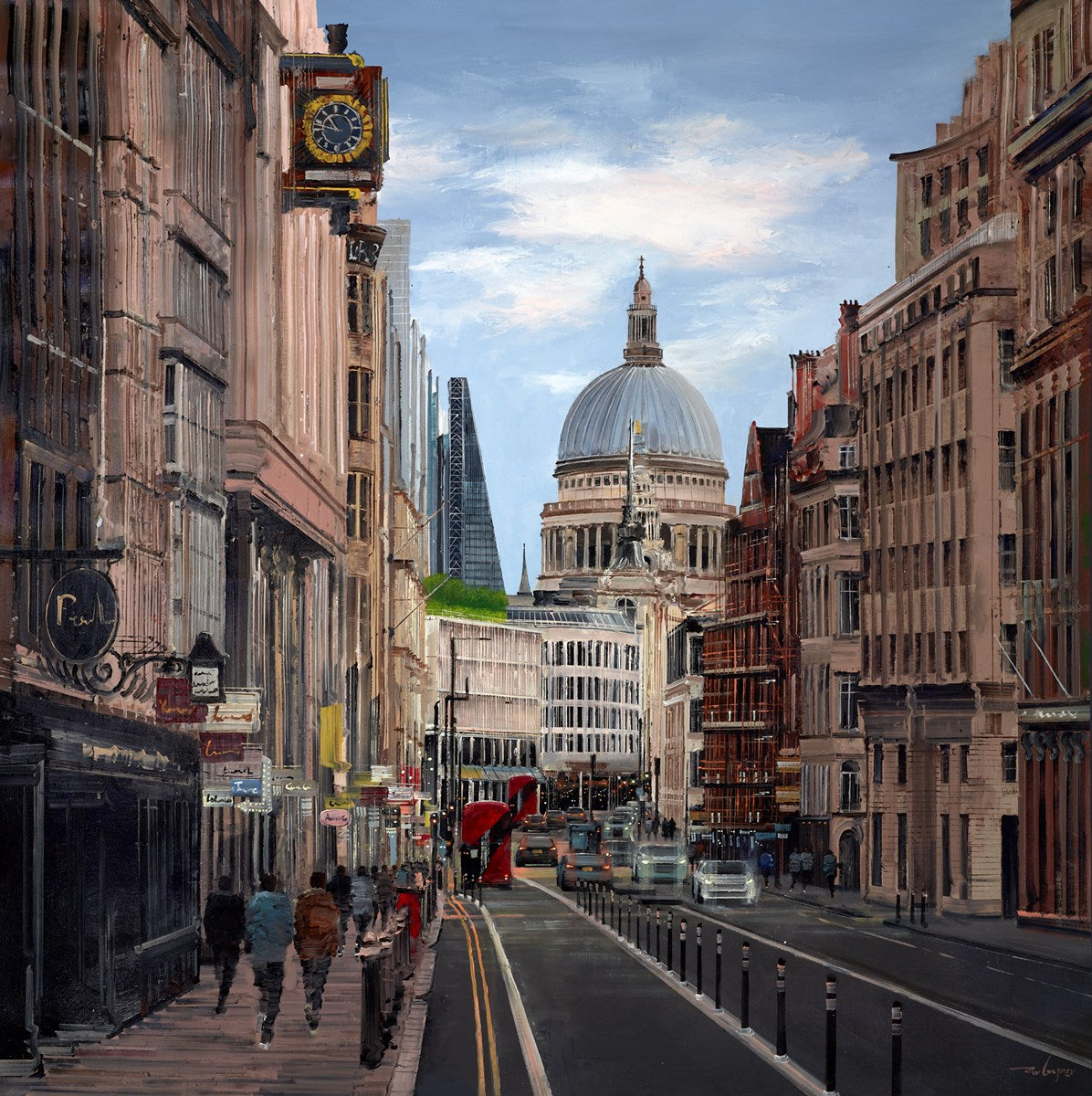 The Shard And St.Paul's | Ziv Cooper - Clarendon Fine Art