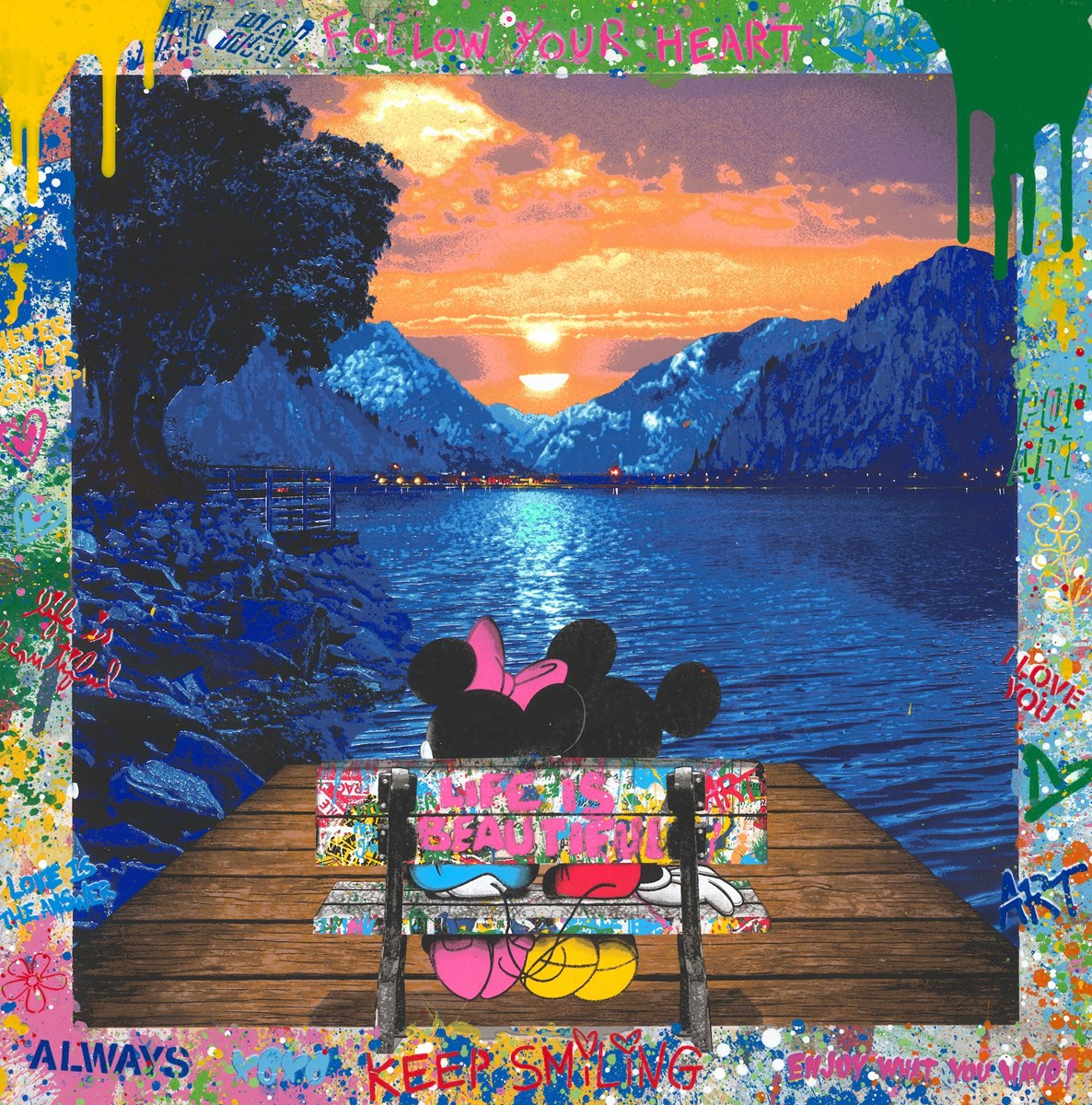 A World Full Of Wonder | Mr. Brainwash – Clarendon Fine Art