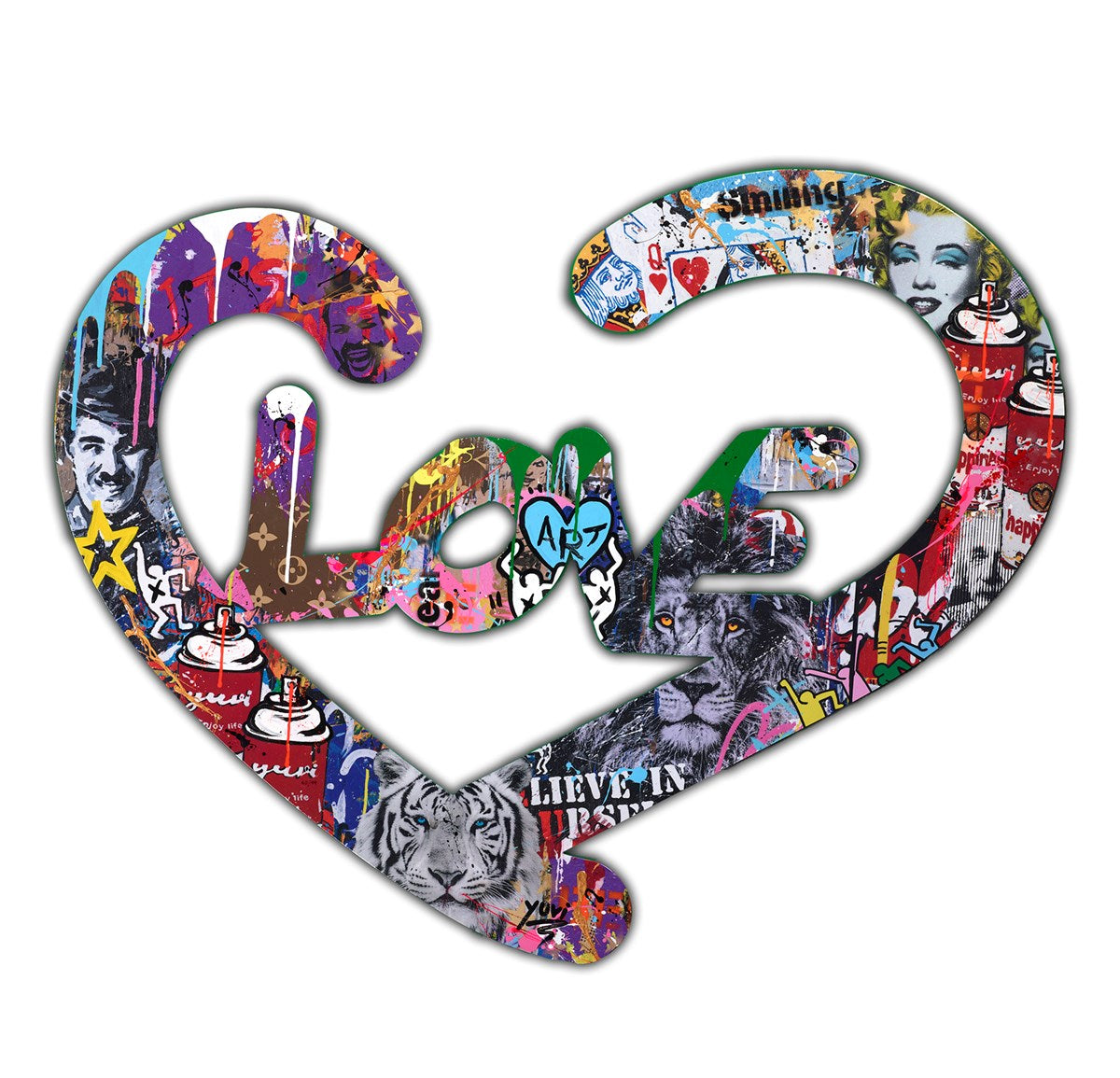 Iconic Love Heart IV | Yuvi – Clarendon Fine Art