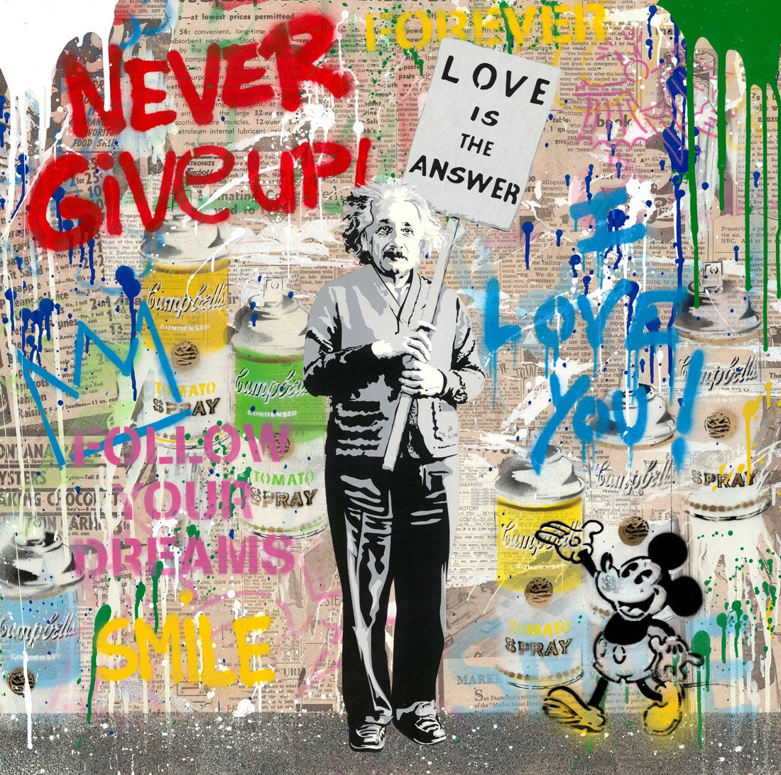 Einstein | Mr. Brainwash – Clarendon Fine Art