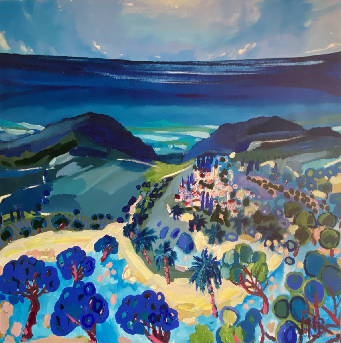 Spiral Landscape | Michael F. Rumsby – Clarendon Fine Art