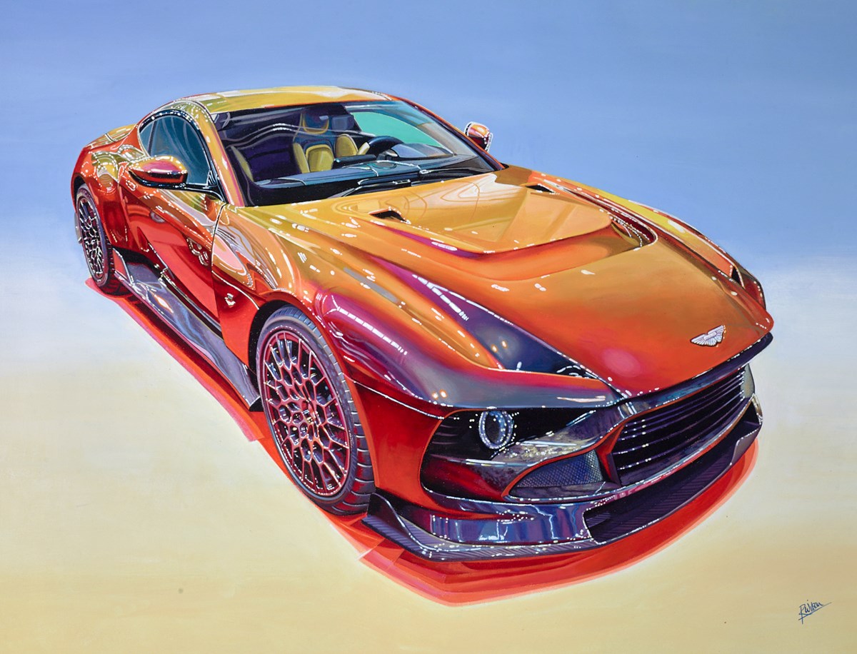 2024 Aston Martin Valour In Andromeda Red Paintwork | Roz Wilson ...