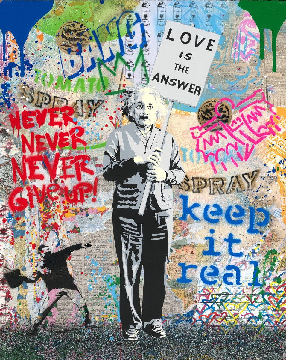 Einstein | Mr. Brainwash – Clarendon Fine Art