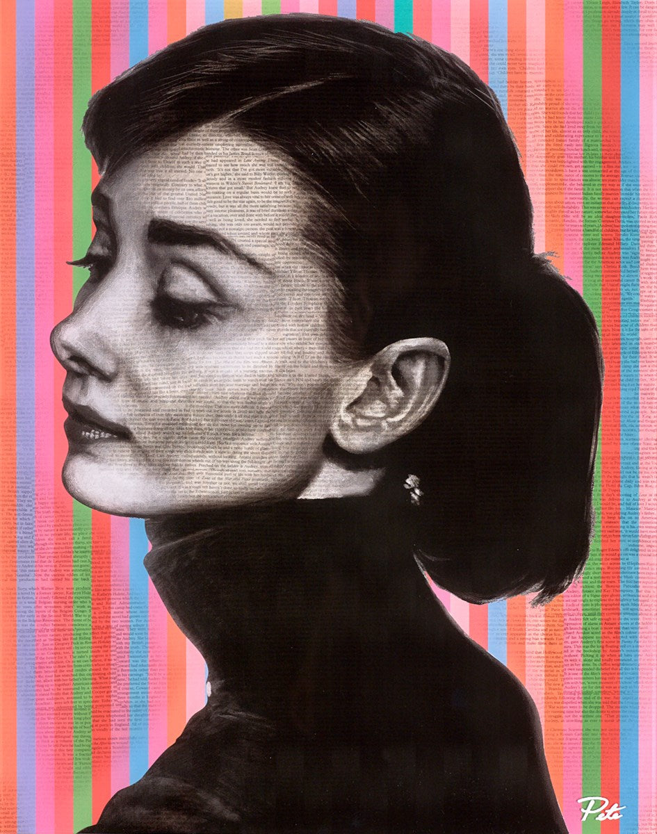Audrey Hepburn II | Pete Humphreys – Clarendon Fine Art