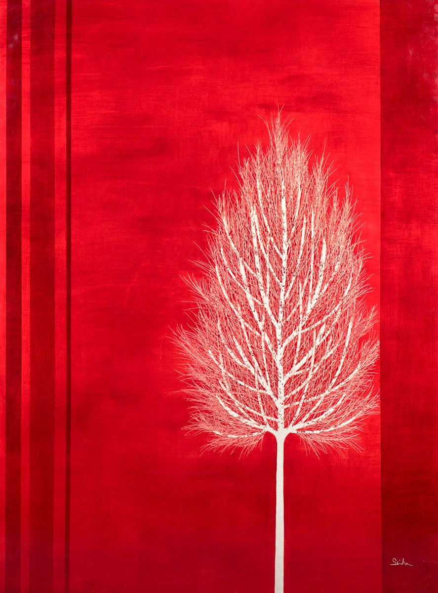 Silent Grove - Red II | Nakisa Seika – Clarendon Fine Art