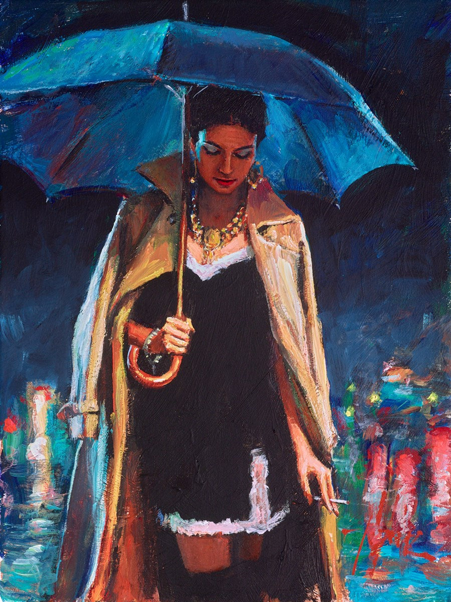 November Rain IV | Fabian Perez – Clarendon Fine Art