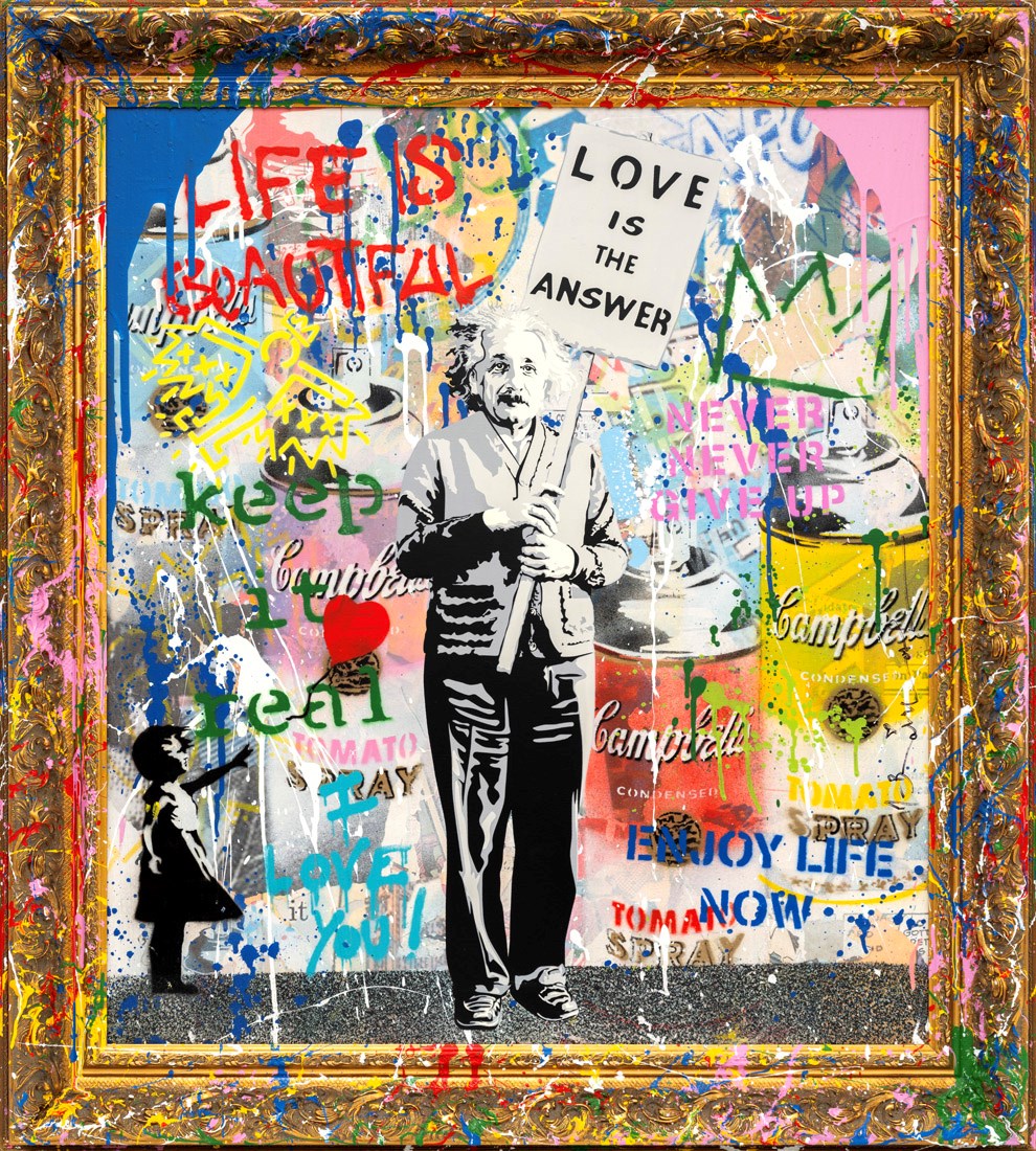 Einstein | Mr. Brainwash – Clarendon Fine Art