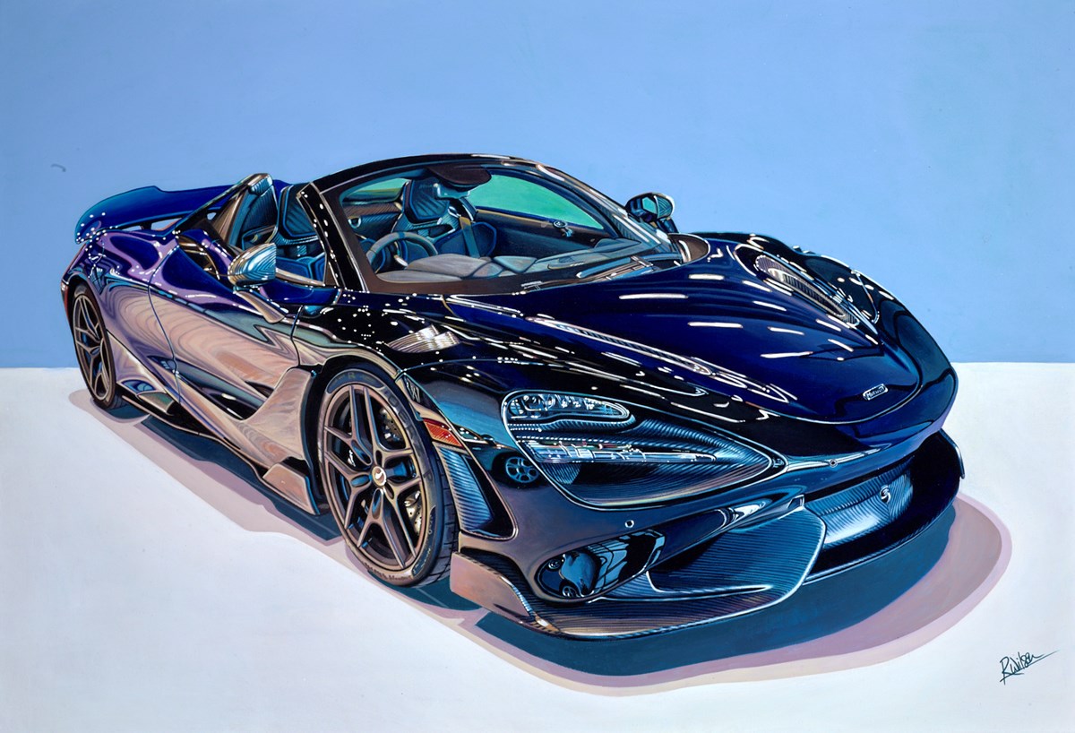 Mclaren 765LT Spider | Roz Wilson – Clarendon Fine Art