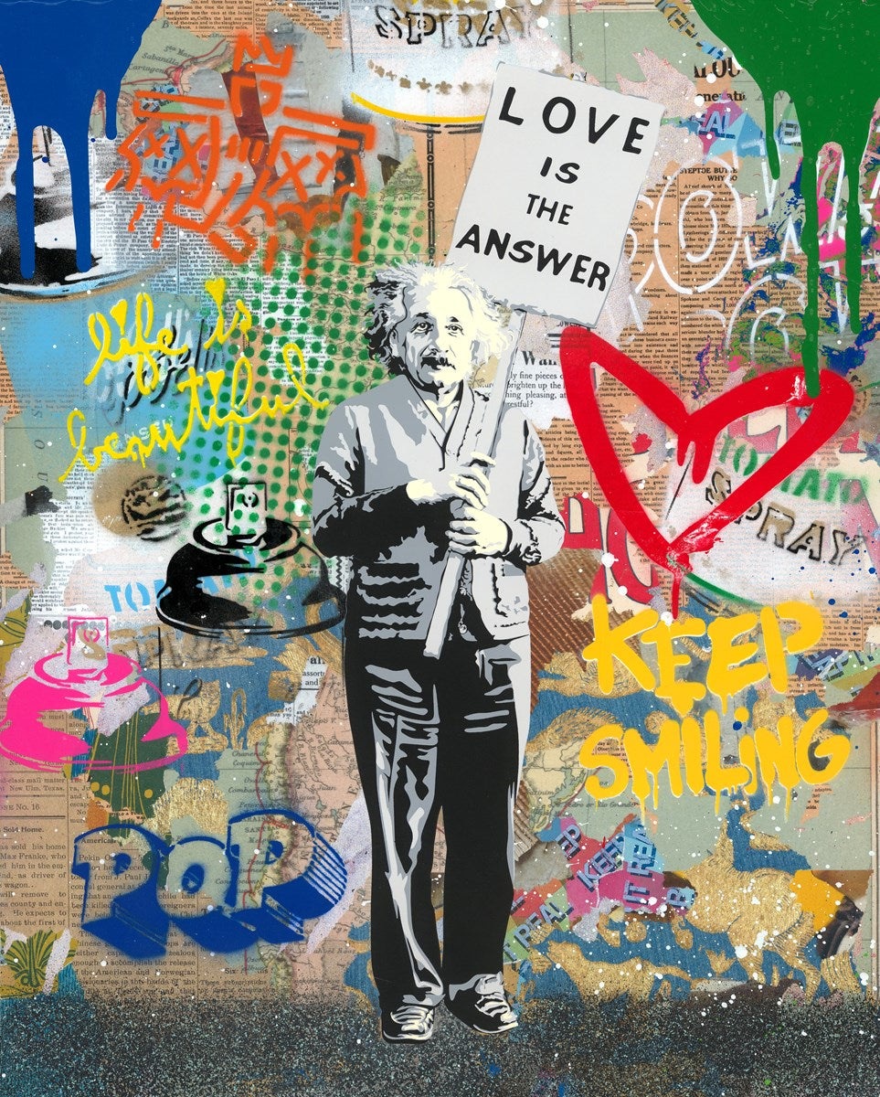 Einstein | Mr. Brainwash – Clarendon Fine Art