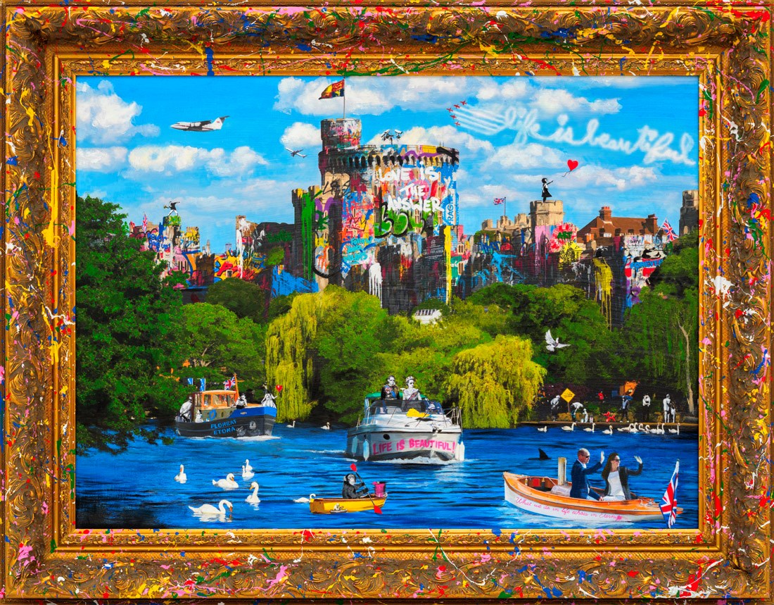 From Windsor With Love | Mr. Brainwash – Clarendon Fine Art