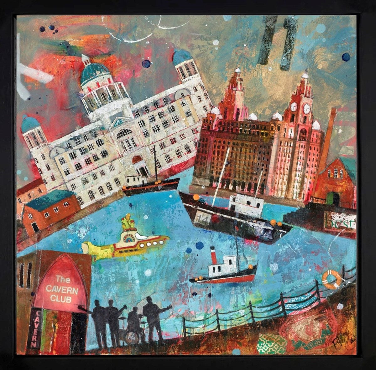 Liverpool | Richard Burel – Clarendon Fine Art