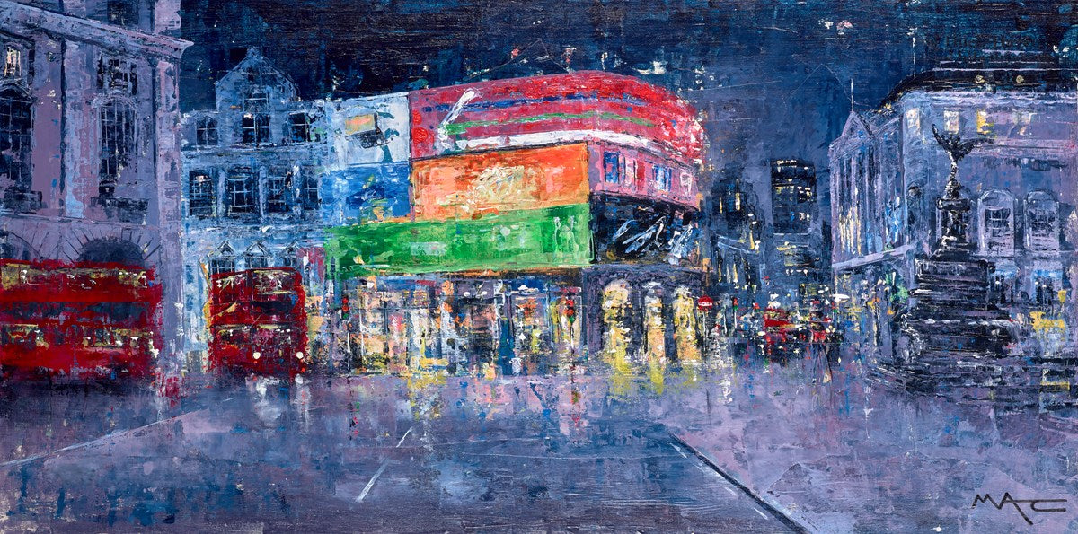 Busy Night At The Circus, London | Mark Curryer – Clarendon Fine Art
