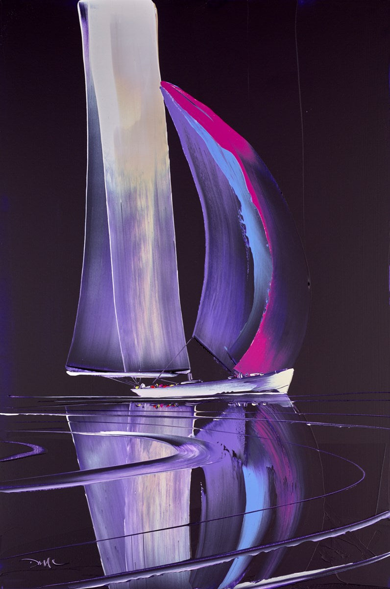 Nightime Sailing III | Duncan MacGregor – Clarendon Fine Art