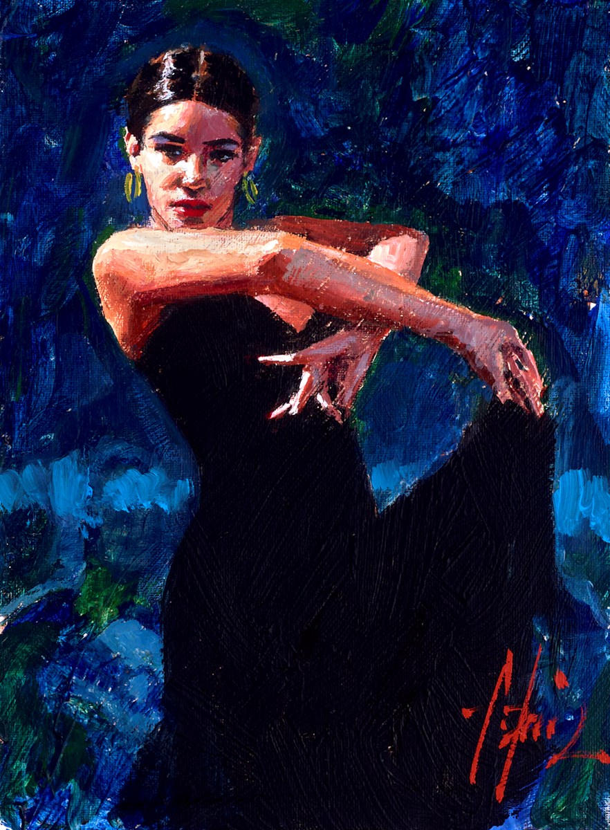 Colours Of Flamenco | Fabian Perez – Clarendon Fine Art