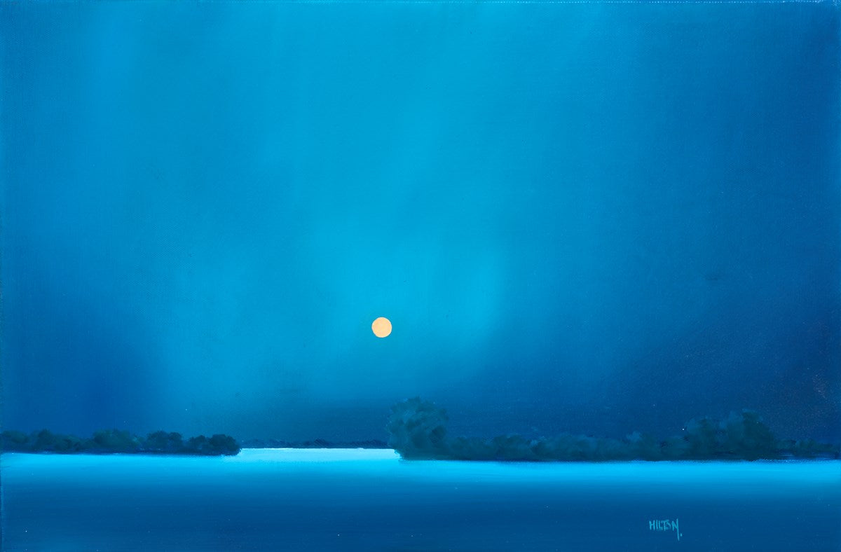 Orange Moon Glow | Barry Hilton - Clarendon Fine Art