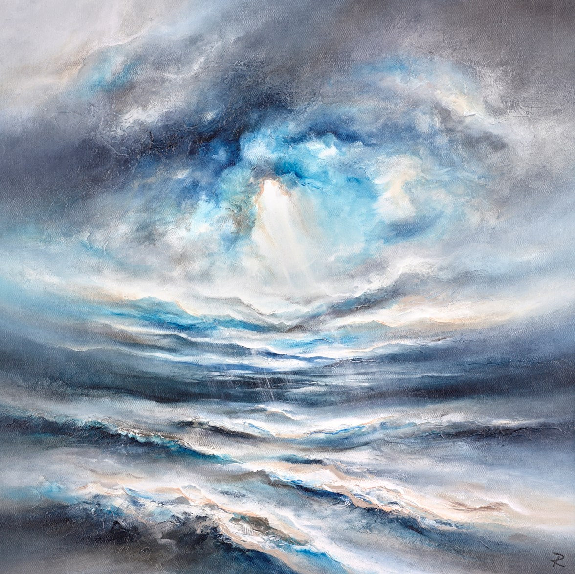 Into The Depths | Chris and Steve Rocks - Clarendon Fine Art