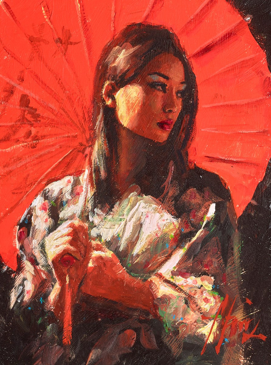 Michiko II | Fabian Perez - Clarendon Fine Art