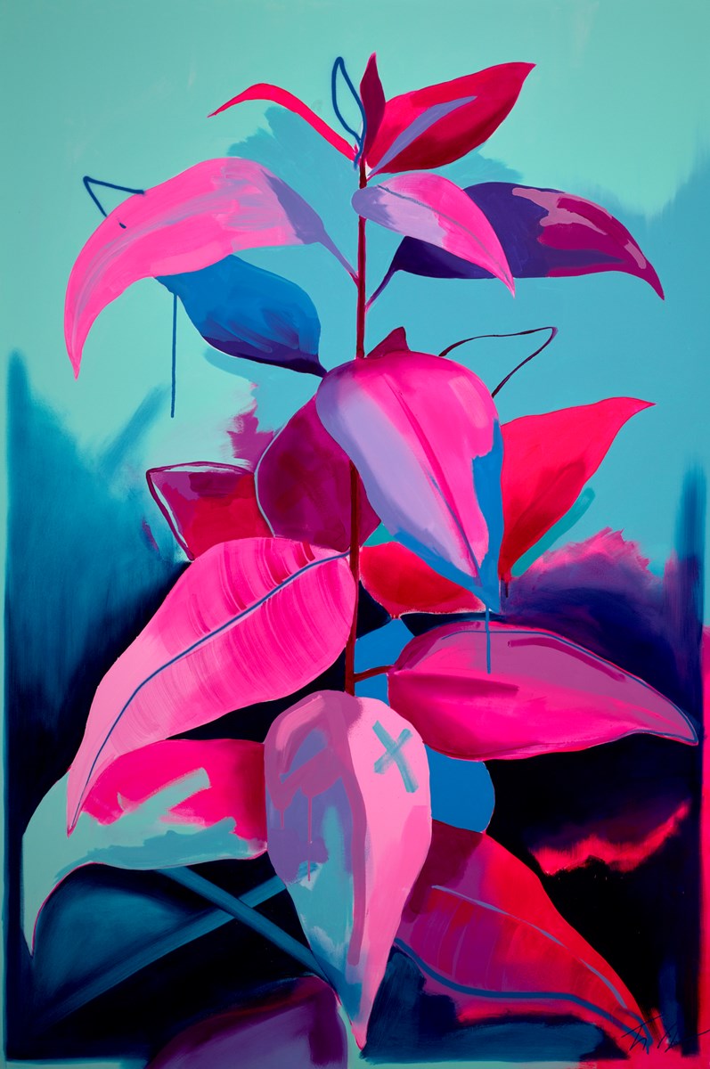 Hot Teal Garden | Tim Fowler – Clarendon Fine Art