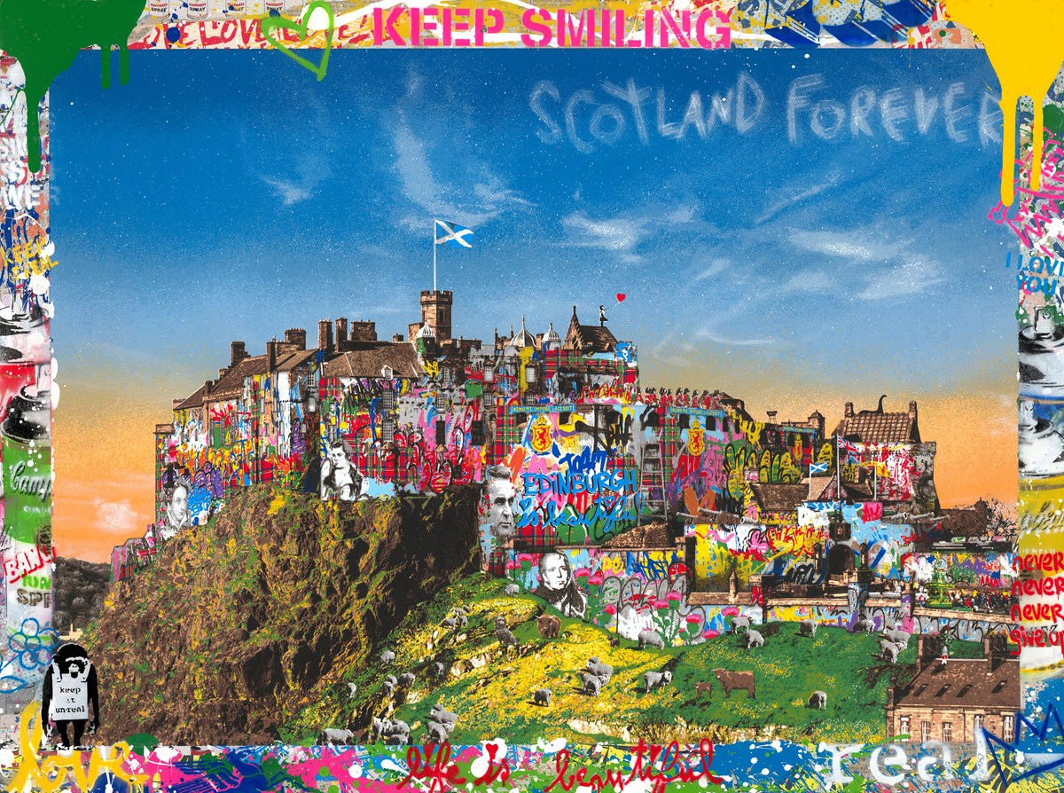 Scotland Forever | Mr. Brainwash - Clarendon Fine Art