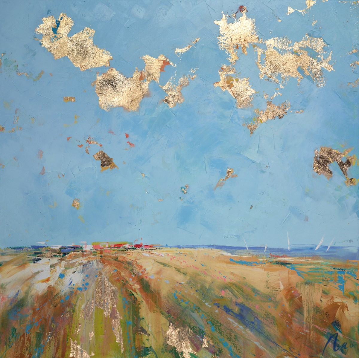 Sandy Suffolk Beaches | Nao McDowell – Clarendon Fine Art