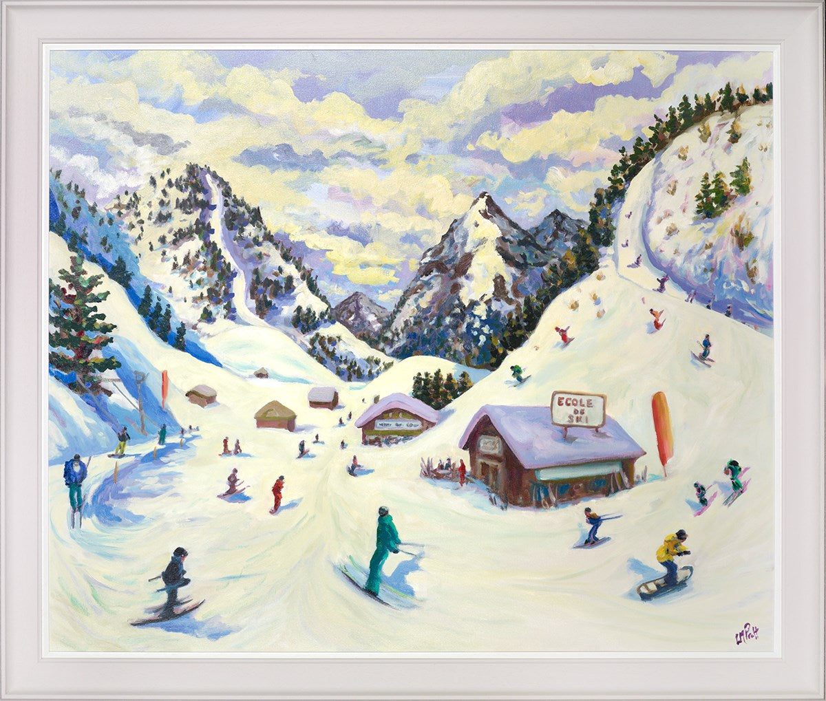 High Speed, Petit Cham, Switzerland | Lucy Pratt - Clarendon Fine Art