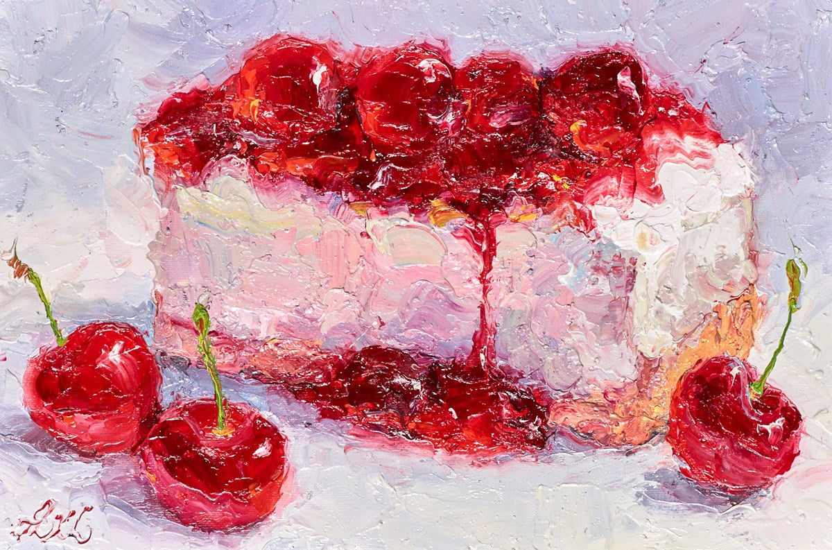 Cherry Cheesecake V | Lana Okiro – Clarendon Fine Art