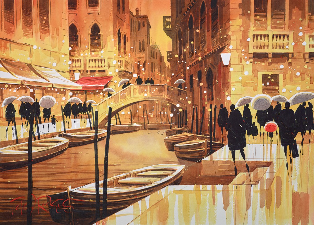 Early Evening - Venice | Peter J Rodgers – Clarendon Fine Art