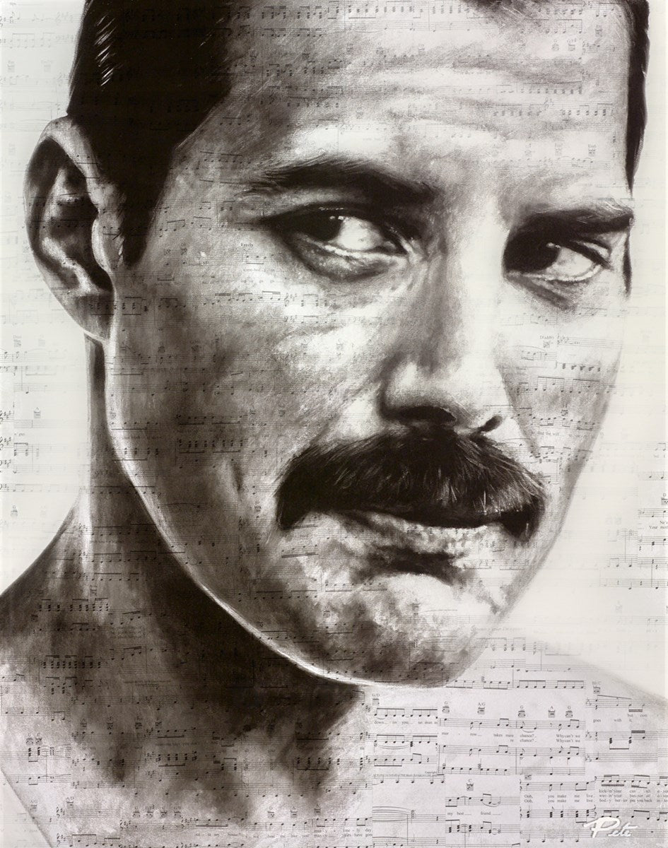 Freddie Mercury VI | Pete Humphreys – Clarendon Fine Art
