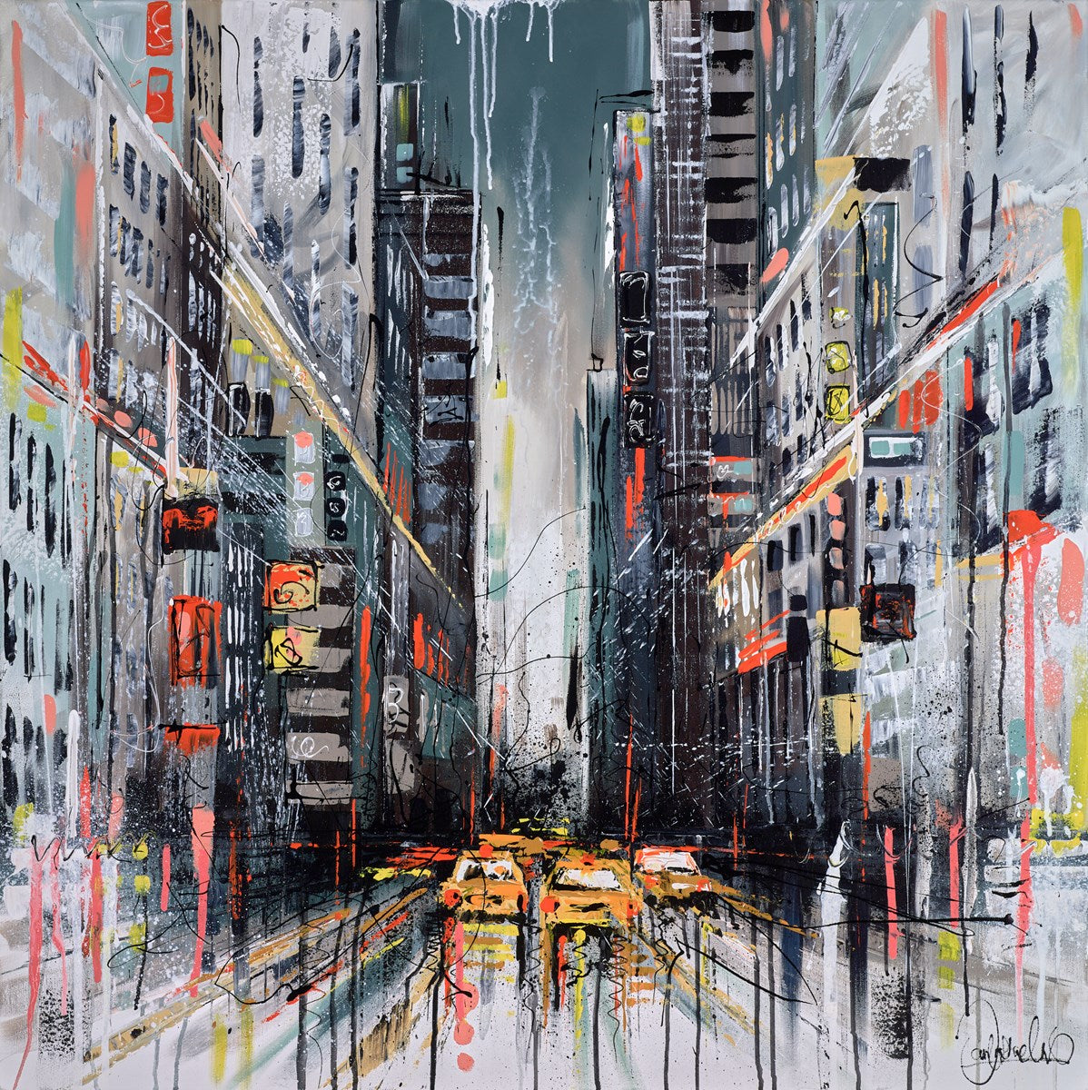 Busy Streets | Samantha Ellis – Clarendon Fine Art