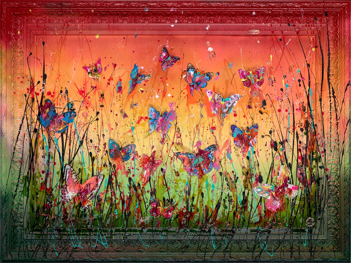 Colourful Butterflies IV | Dan Pearce - Clarendon Fine Art