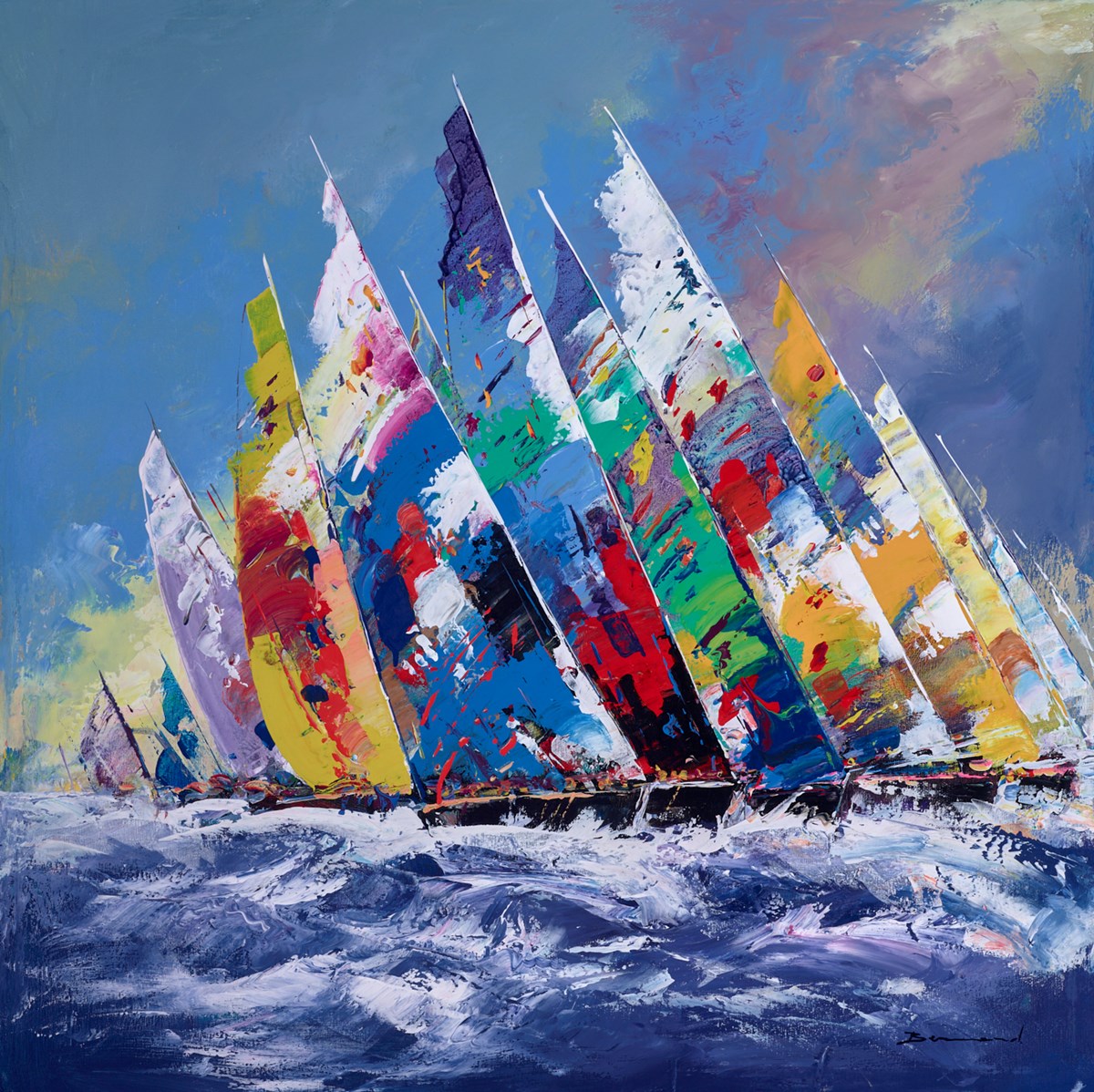 Ocean Symphony III | Bernard – Clarendon Fine Art