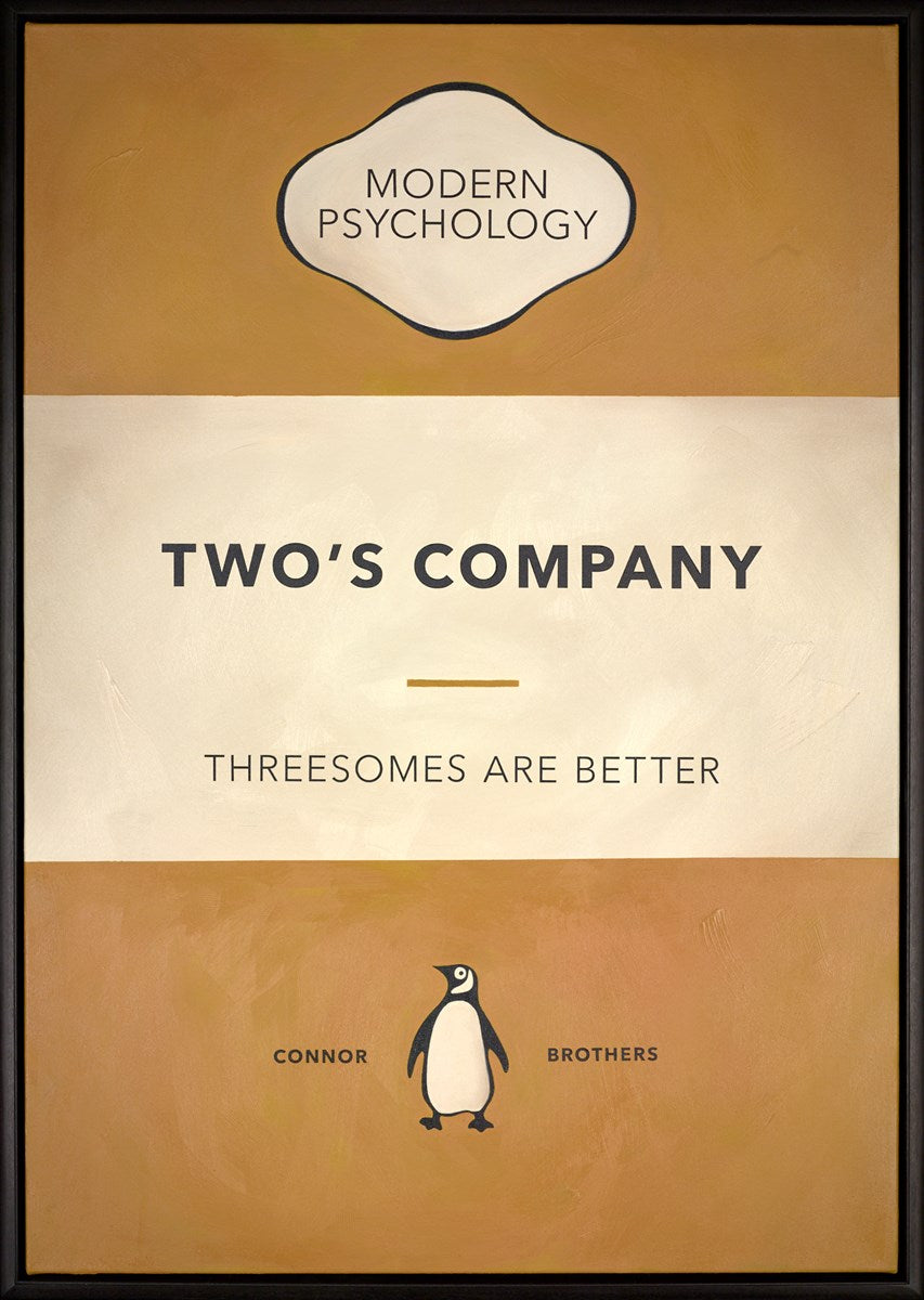 Two's Company (Yellow) | The Connor Brothers – Clarendon Fine Art