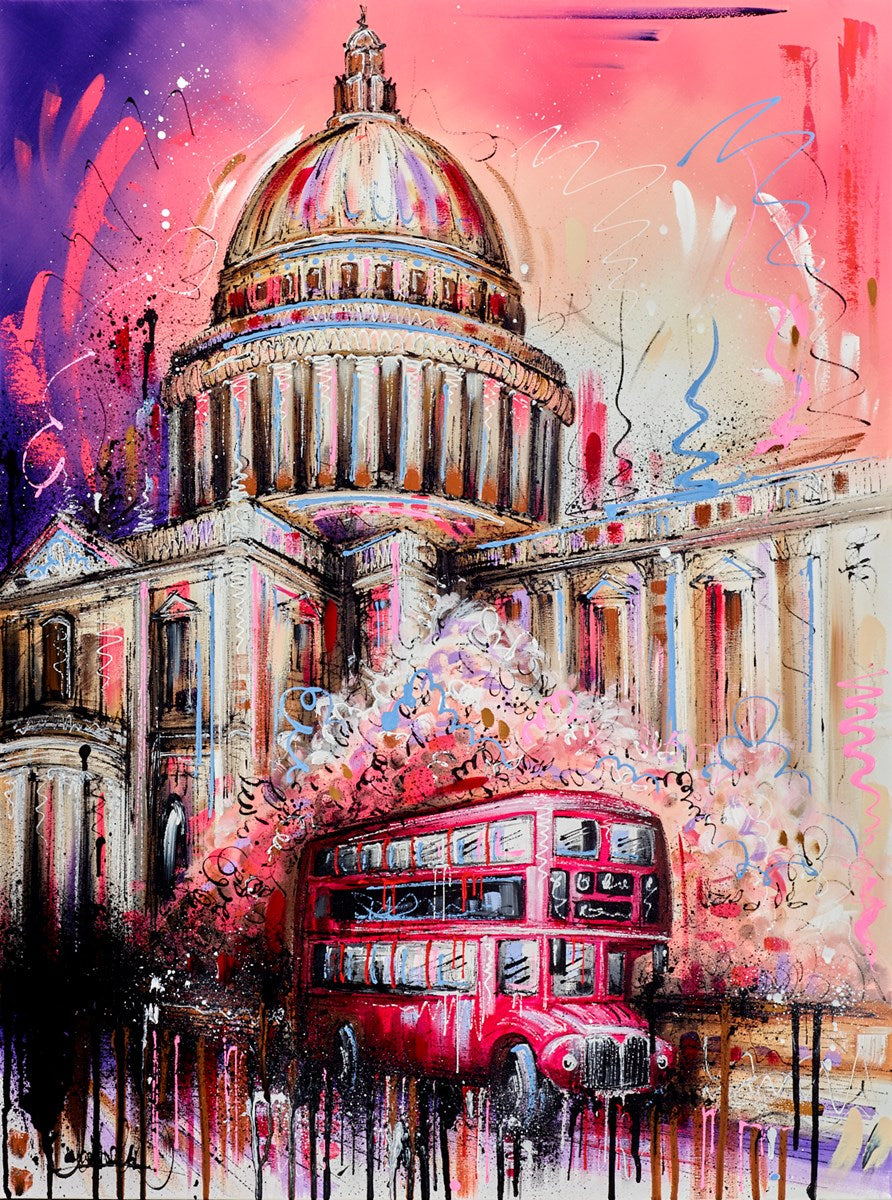 St Pauls Sunset | Samantha Ellis – Clarendon Fine Art