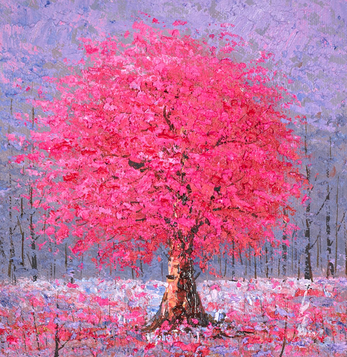A Pink Tree II | Inam - Clarendon Fine Art