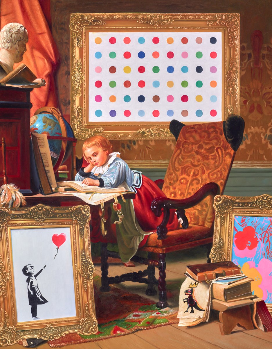 The Little Reader V | Leo Manelli – Clarendon Fine Art