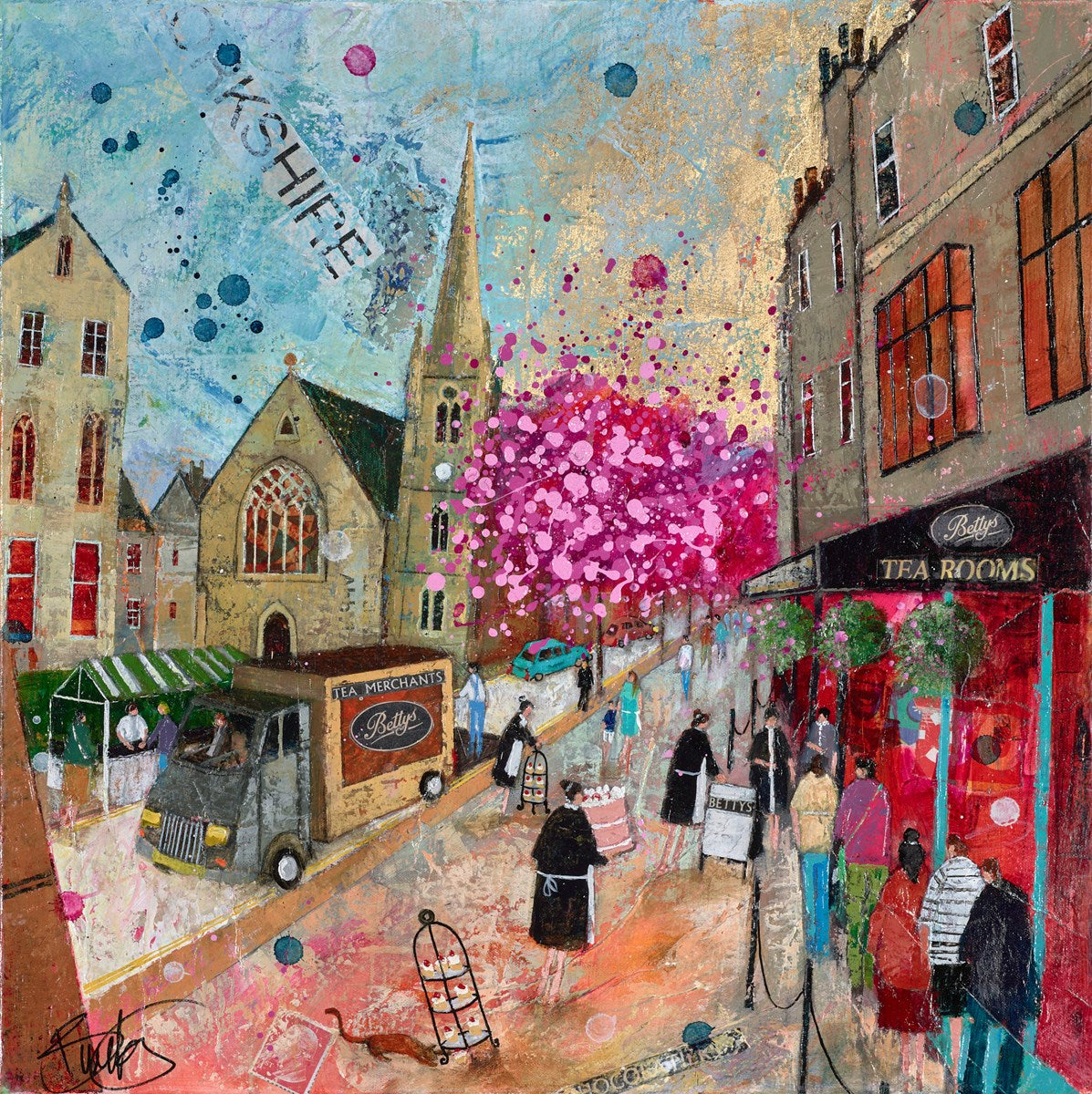 Betty's Tea Merchants | Richard Burel – Clarendon Fine Art