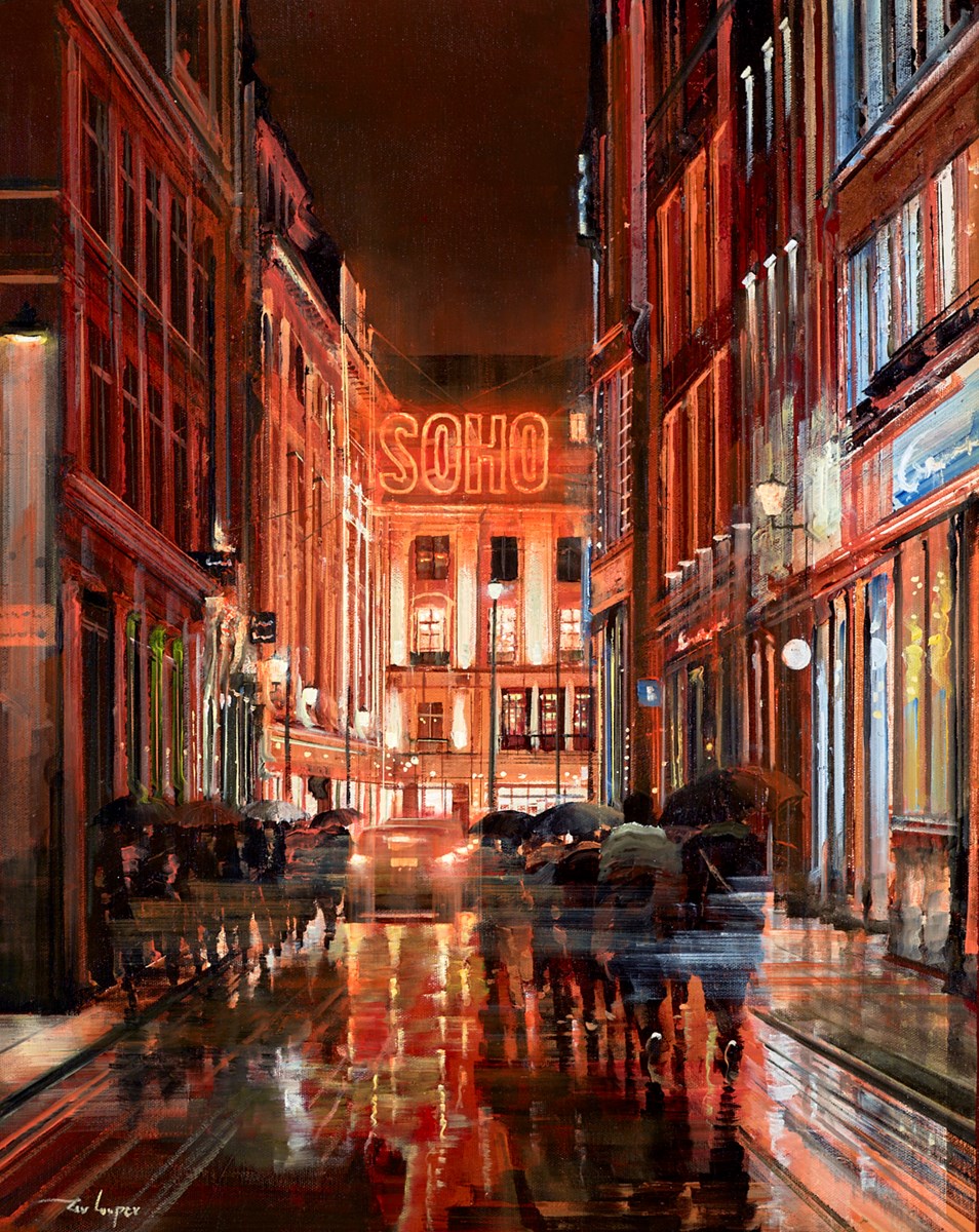 Soho Lights II | Ziv Cooper – Clarendon Fine Art