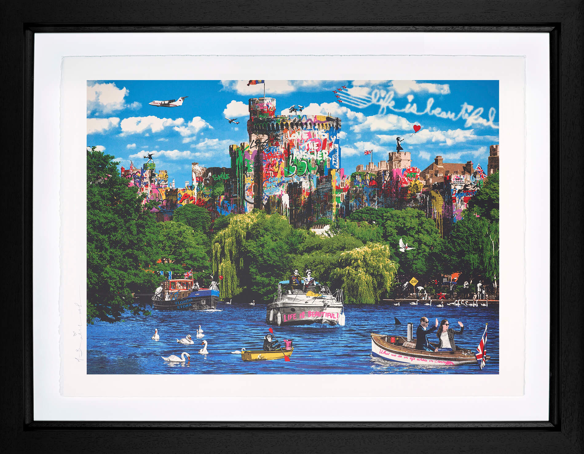 From Windsor With Love | Mr. Brainwash – Clarendon Fine Art
