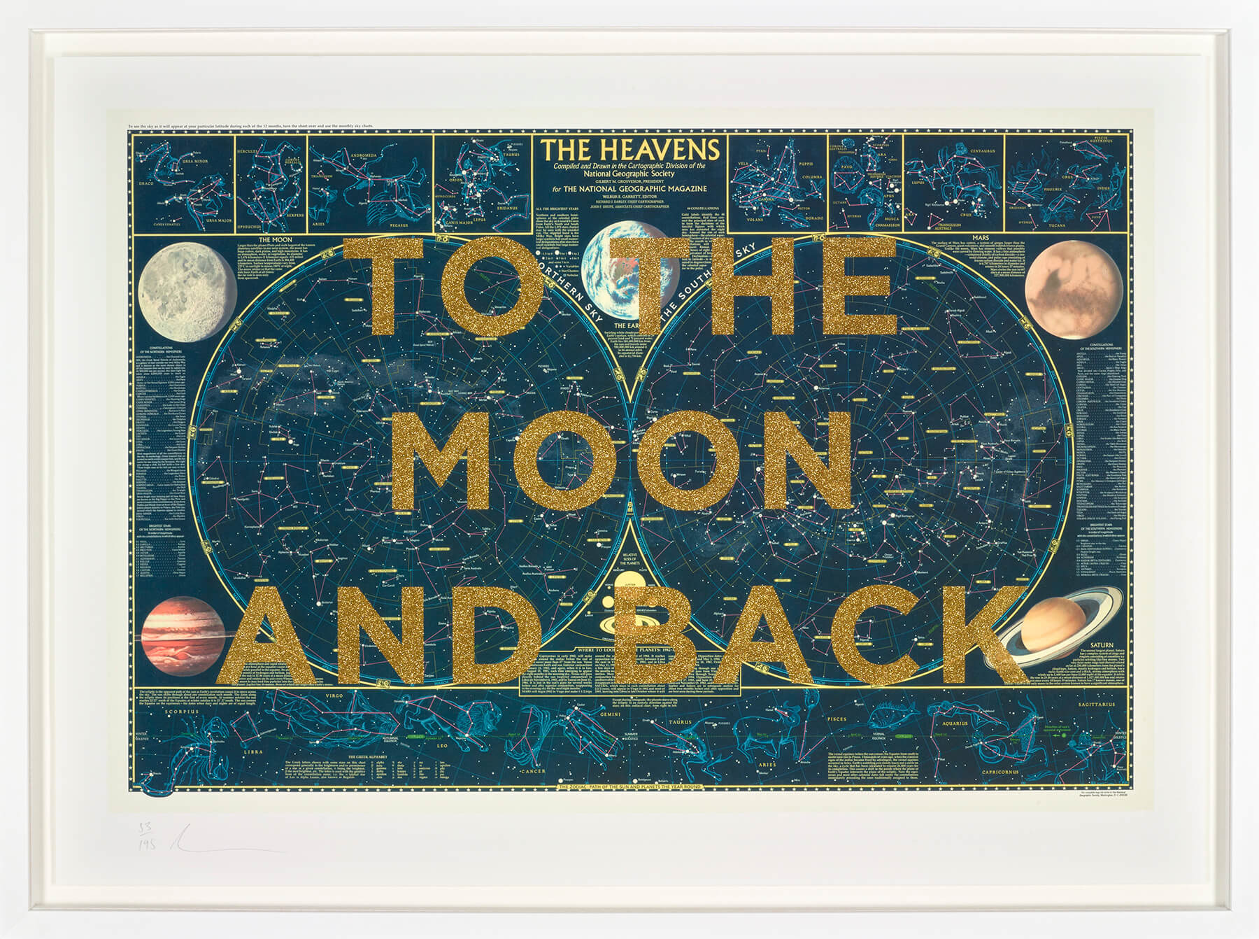 To The Moon And Back | The Real Hackney Dave - Clarendon Fine Art