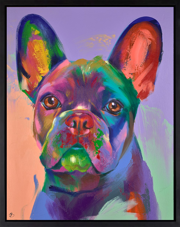 Frenchie Dreaming | Jenny Bardell – Clarendon Fine Art