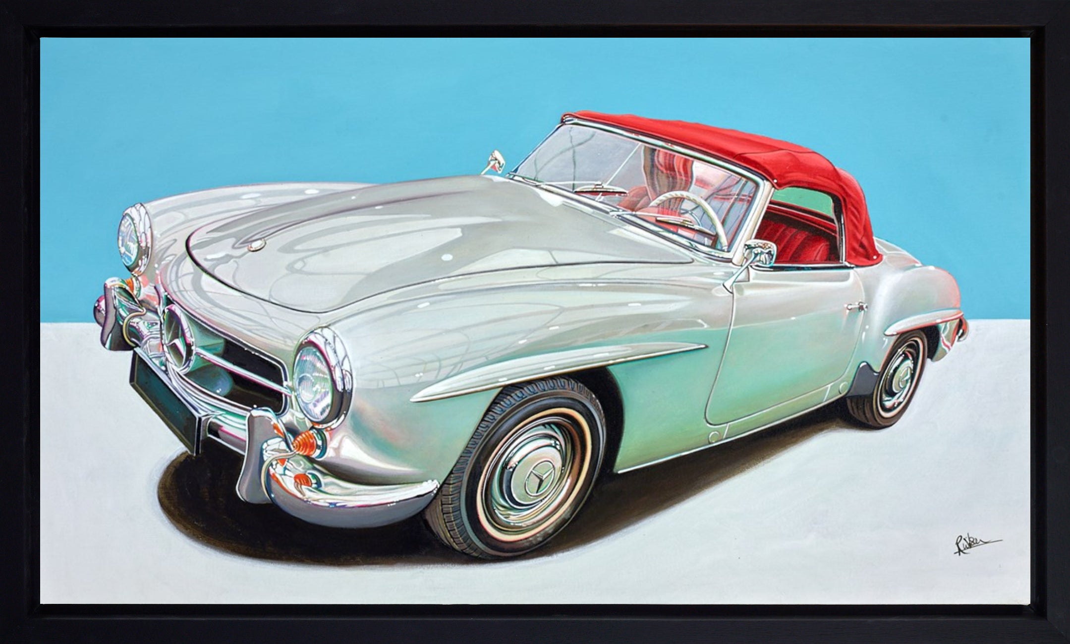 1959 Mercedes-Benz 190 SL Convertible | Roz Wilson – Clarendon Fine Art