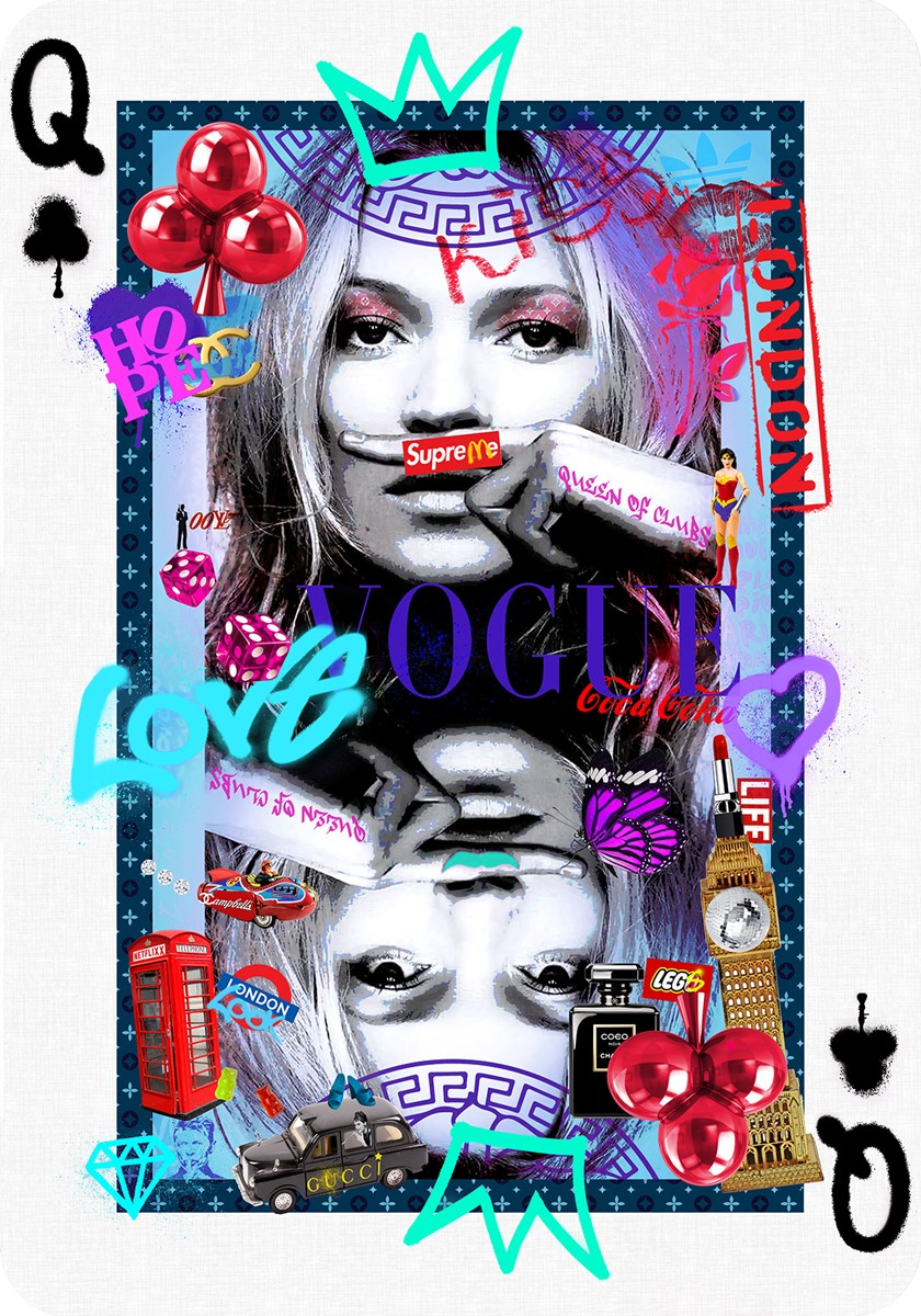 Kate Moss | Miss Mash – Clarendon Fine Art