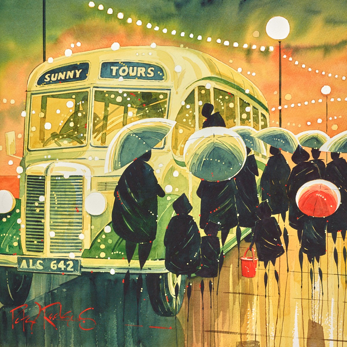 Back On The Bus | Peter J Rodgers - Clarendon Fine Art