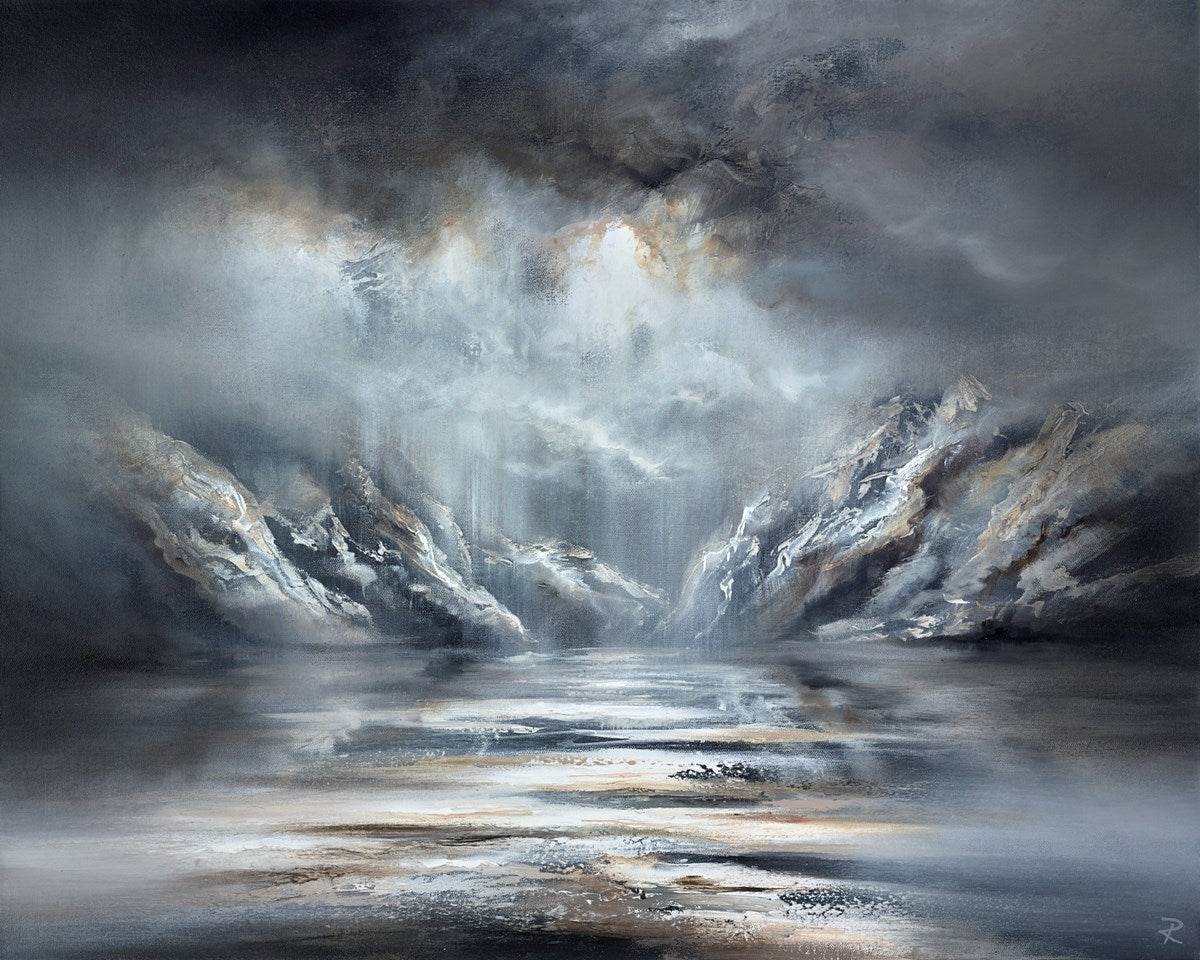 Midnight Fjord | Chris and Steve Rocks - Clarendon Fine Art
