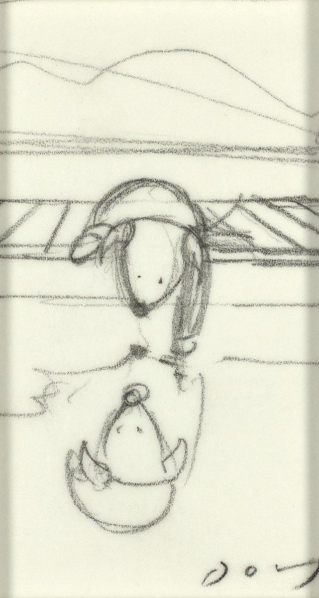 Paws For Reflection V (Study) | Doug Hyde – Clarendon Fine Art