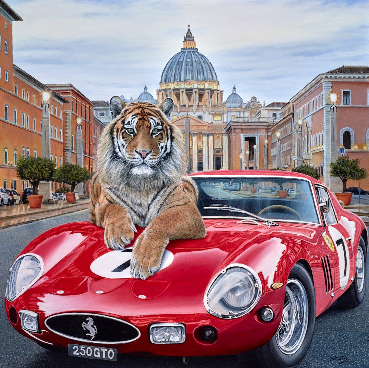 No Place Like Rome | Steve Tandy - Clarendon Fine Art