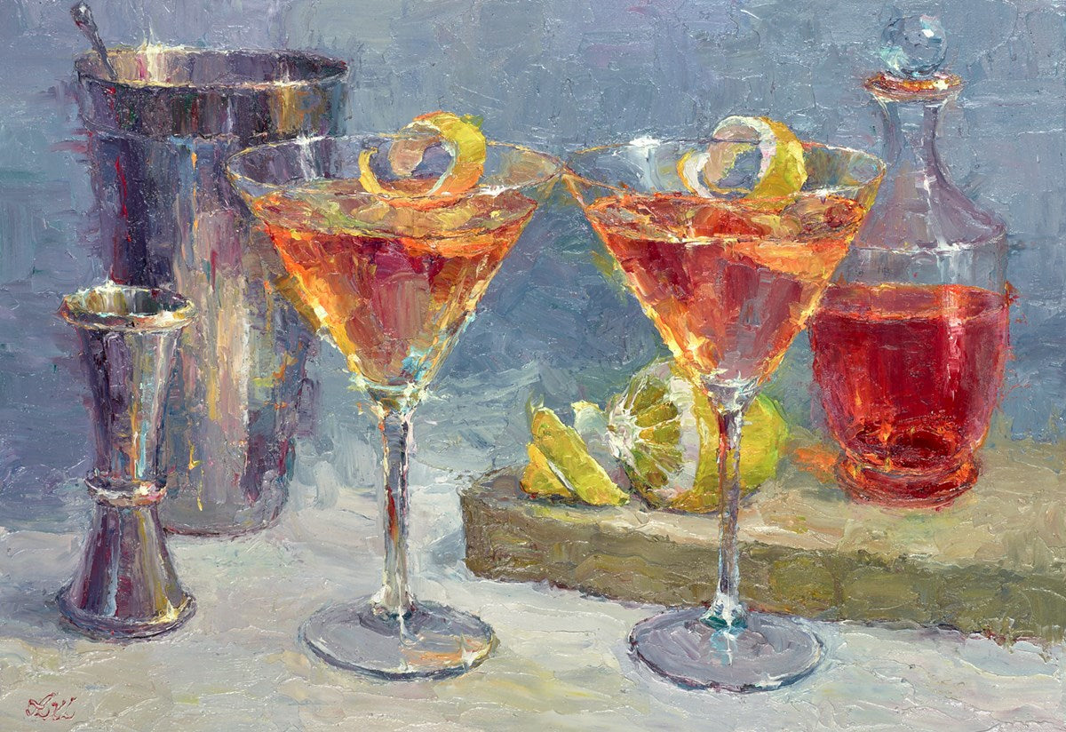 Martini With Orange Bitters | Lana Okiro – Clarendon Fine Art