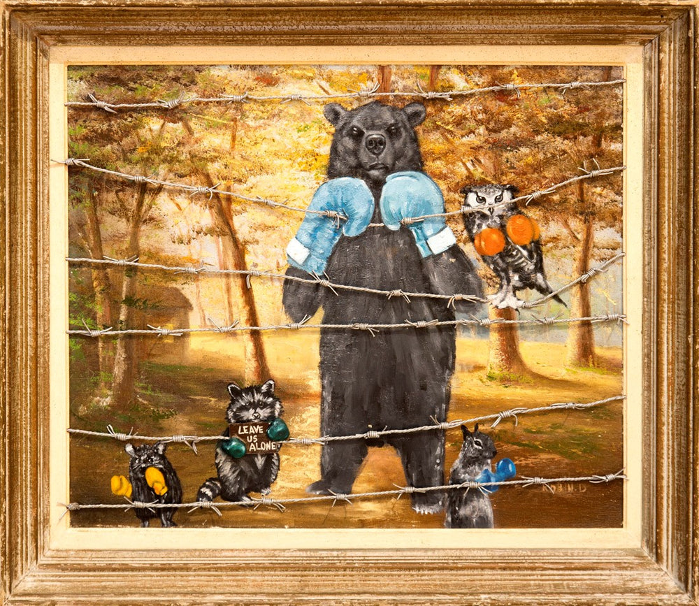 Leave Us Alone | Mr. Brainwash – Clarendon Fine Art