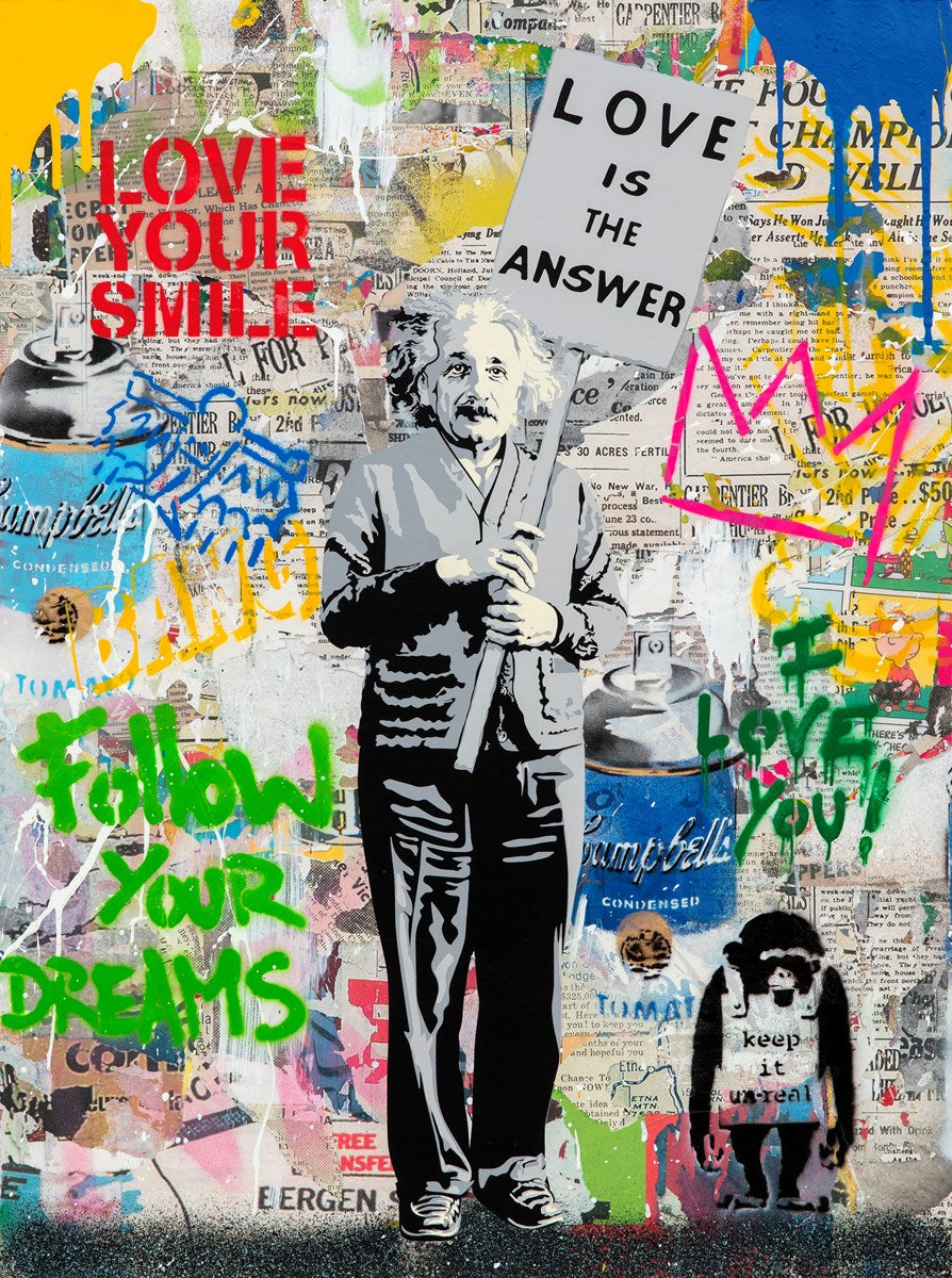 Einstein | Mr. Brainwash – Clarendon Fine Art